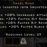 Buy Shael Rune - Non-ladder Hardco in DIABLO 2 RESURRECTED Runes ...