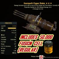 Buy GOURMAND EXPLOSIVE Pepper Shak in FALLOUT 76 Items - Offer #2529292391