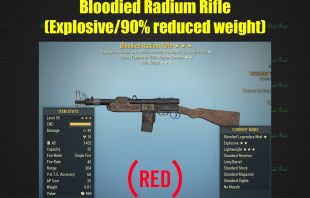 Buy Bloodied Radium Rifle (Explosi in FALLOUT 76 Items - Offer #2535667618